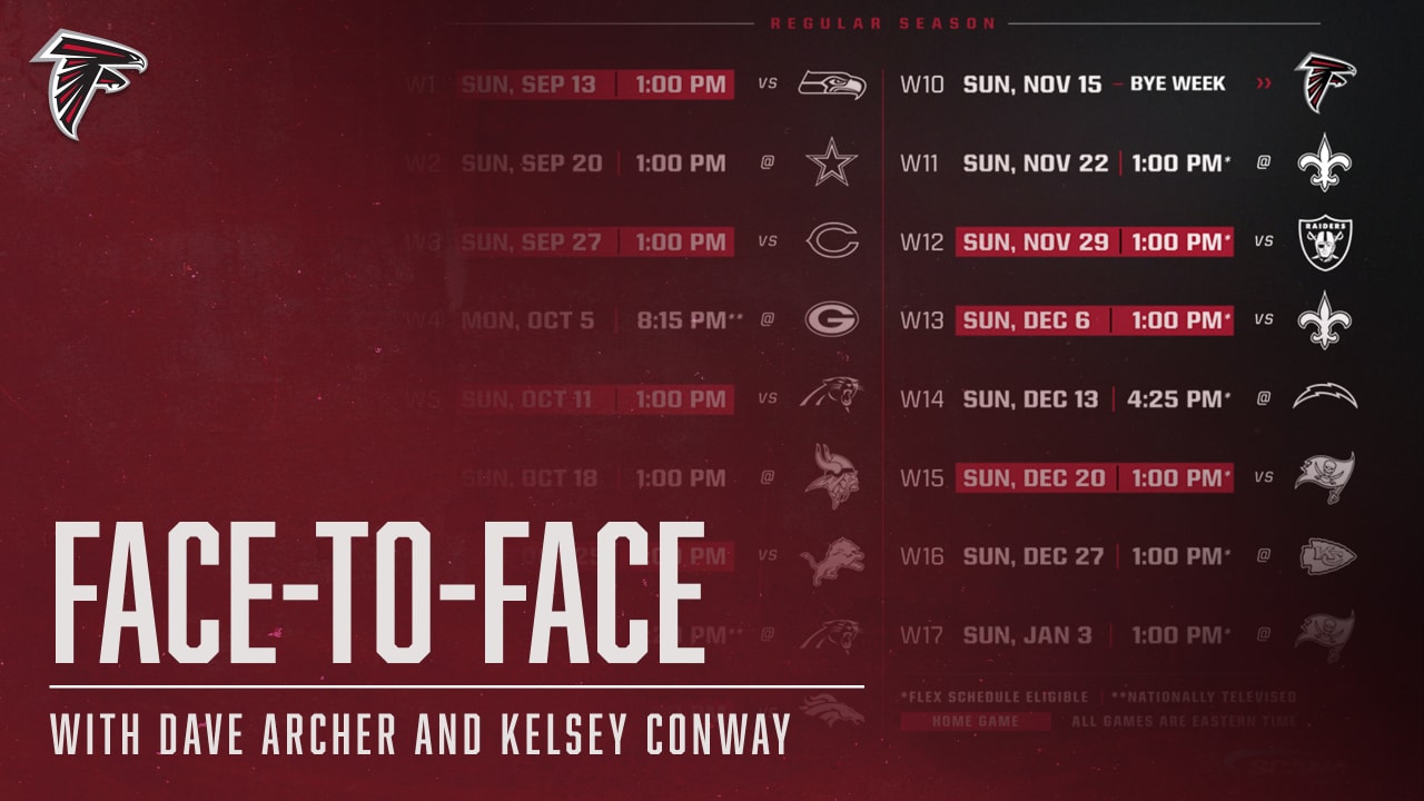 Breaking down the 2020 Falcons schedule | Falcons Face-to-Face