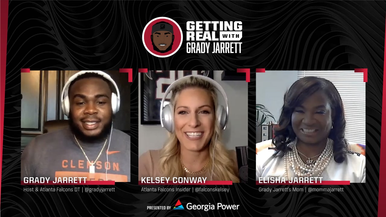 Getting Real with Grady Jarrett Podcast | Mother's Day Special Guest ...
