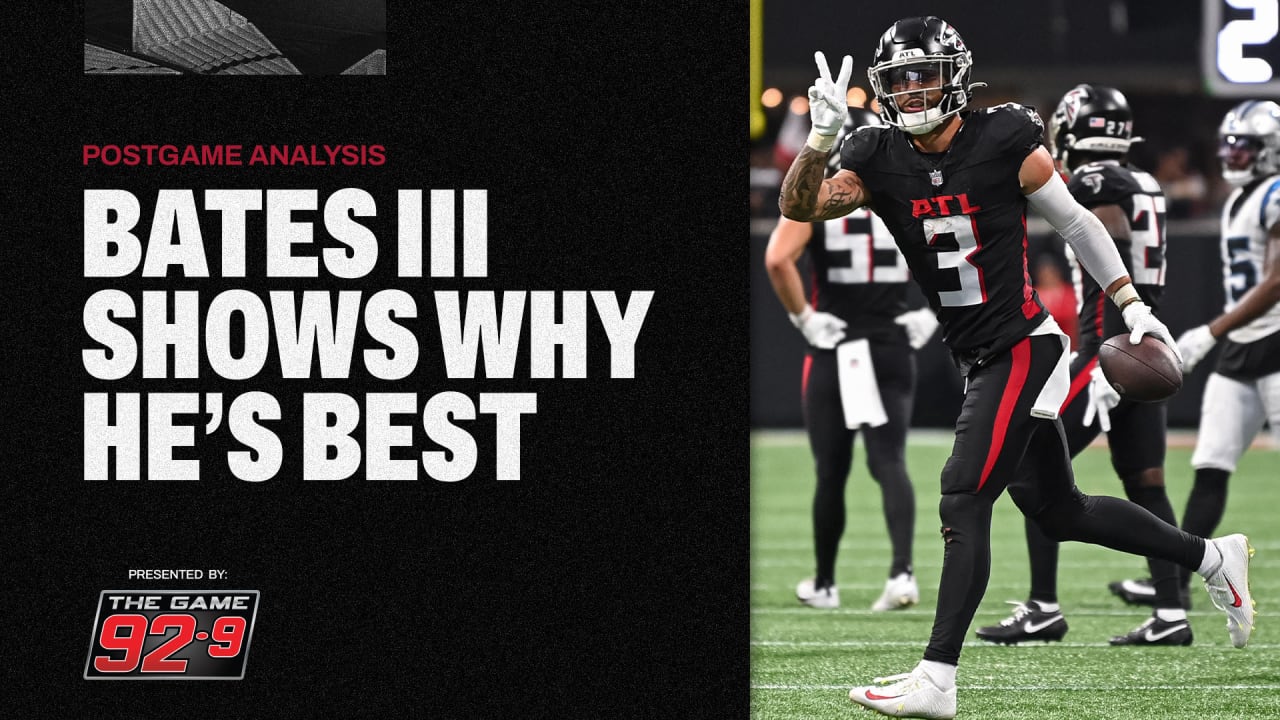 Jessie Bates III had 'a great time' in Falcons win over Panthers — and ...