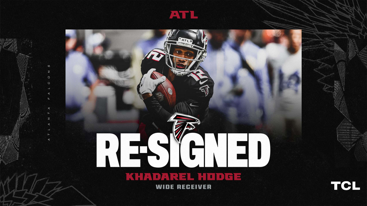 Falcons re-sign WR KhaDarel Hodge to one-year deal