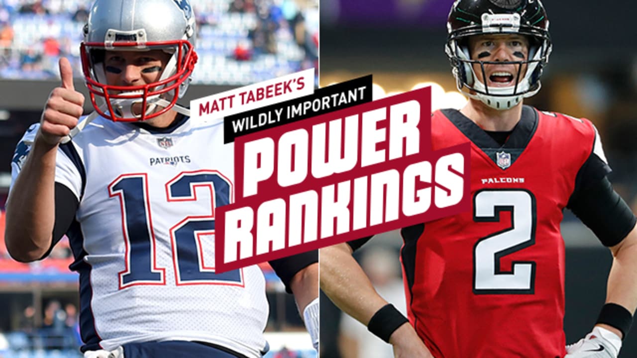 Tabeek's Wildly Important NFL Power Rankings: Did Falcons stay in the ...