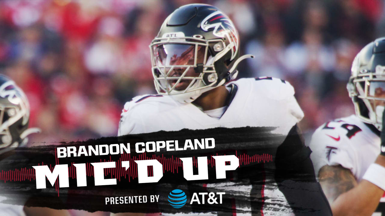 'They call me the minivan' | Brandon Copeland mic'd up vs the San Fransisco 49ers