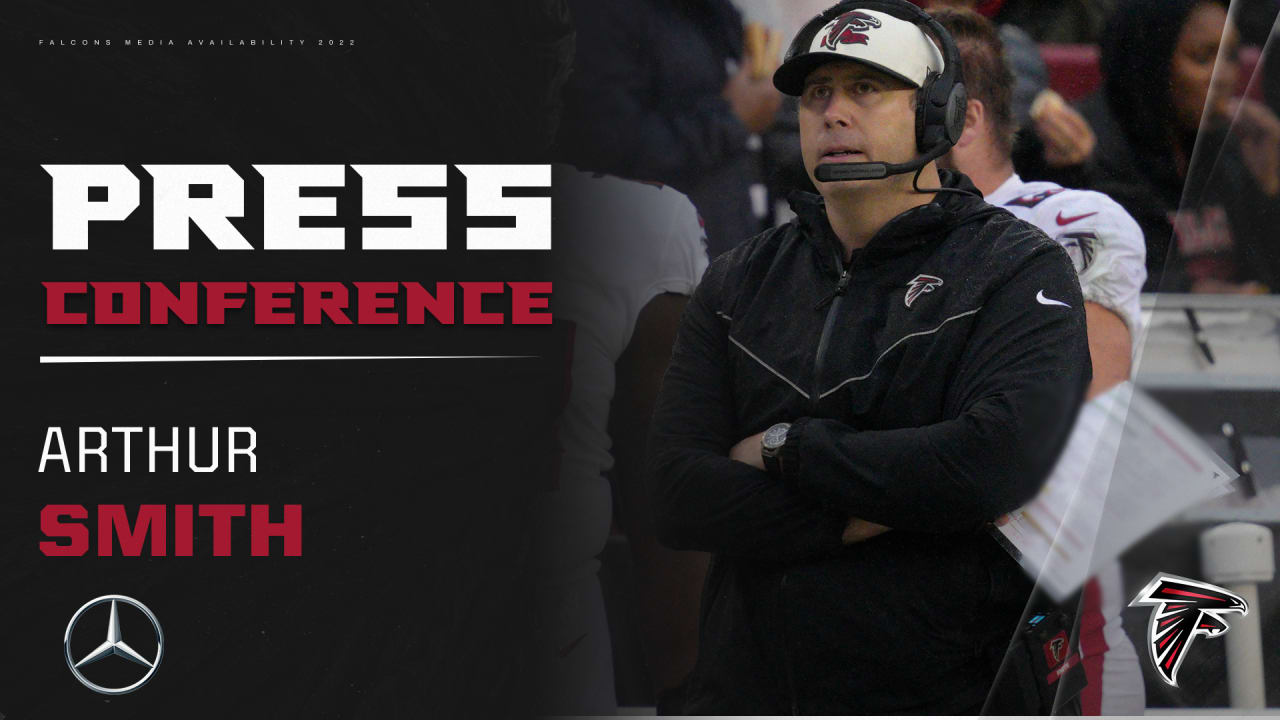Arthur Smith postgame press conference | Atlanta Falcons vs. Washington ...