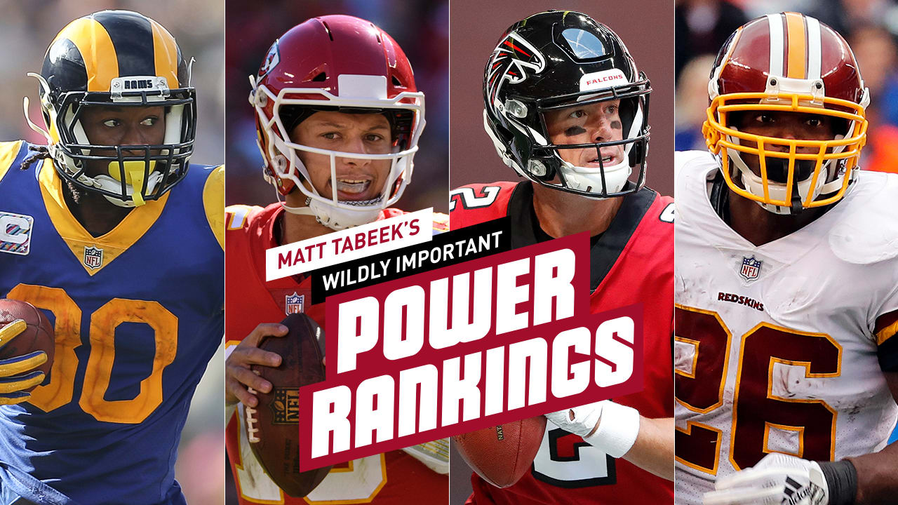 Matt Tabeek's Wildly Important NFL Power Rankings: Top five remain same ...