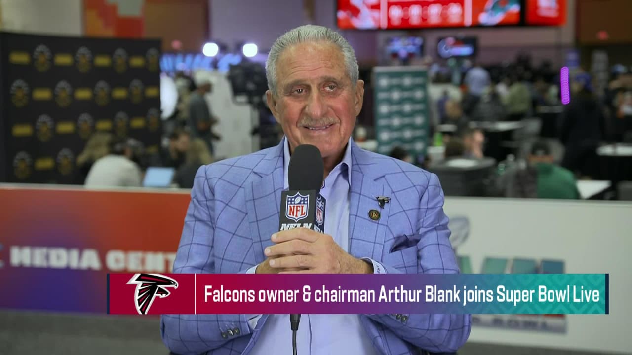 Falcons owner and chairman Arthur Blank joins 'Super Bowl Live'