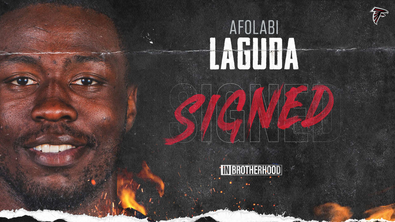 Falcons sign Afolabi Laguda to a two-year deal