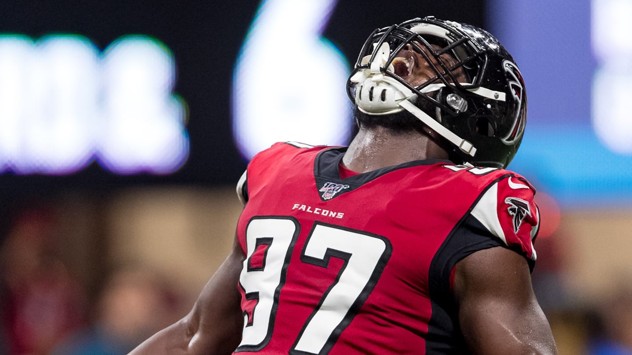 Sideline Access: Grady Jarrett sacks Carson Wentz
