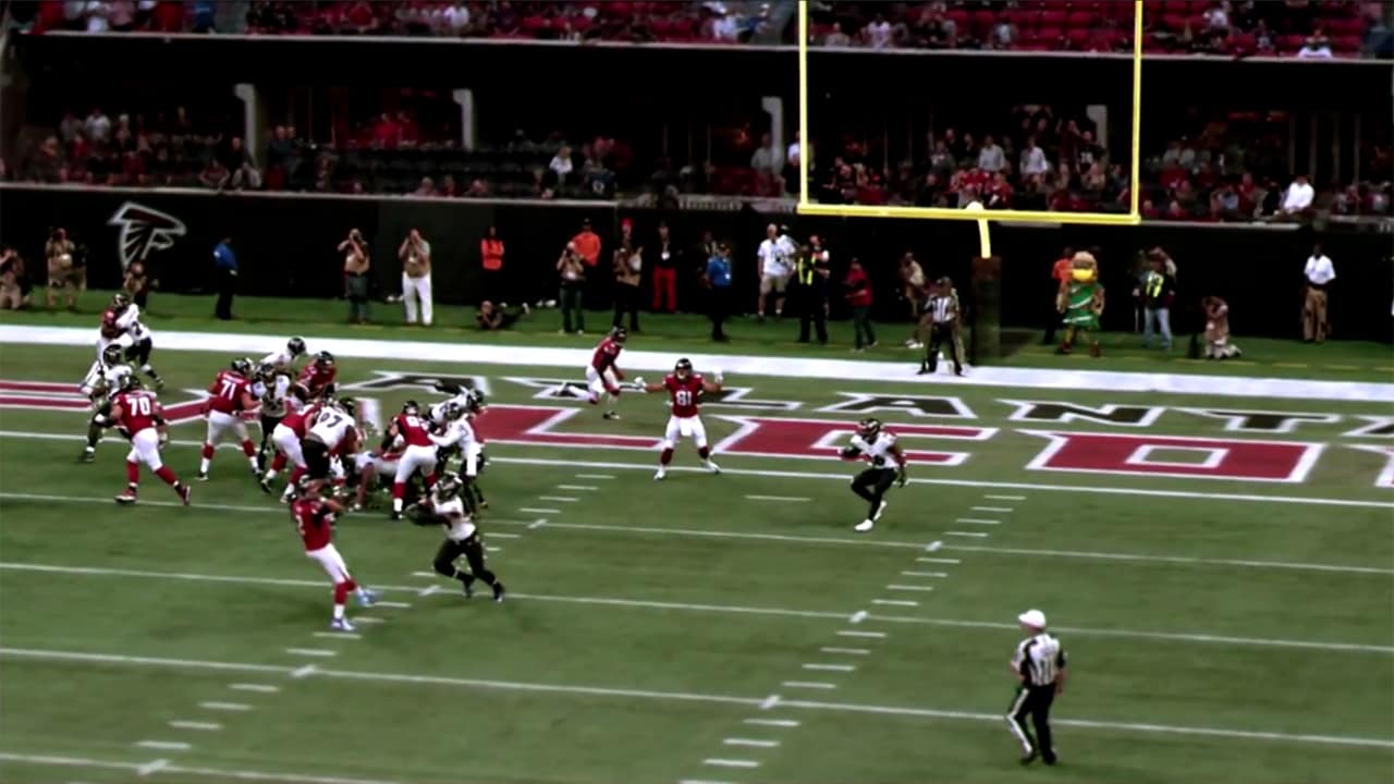 Watch QB Matt Ryan's fall-away TD pass in 360 degrees | True View