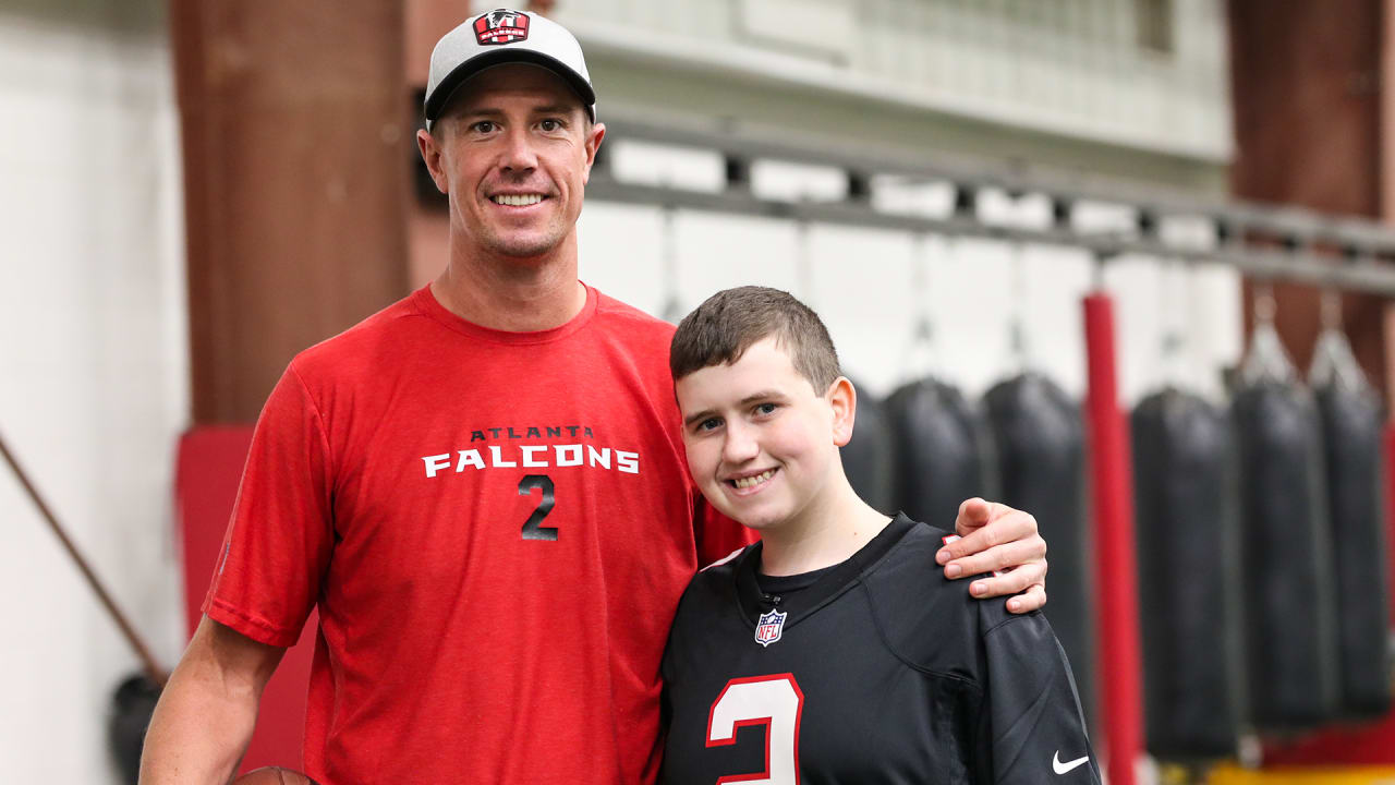 Watch: Falcons make Alex's Make-A-Wish dream come true