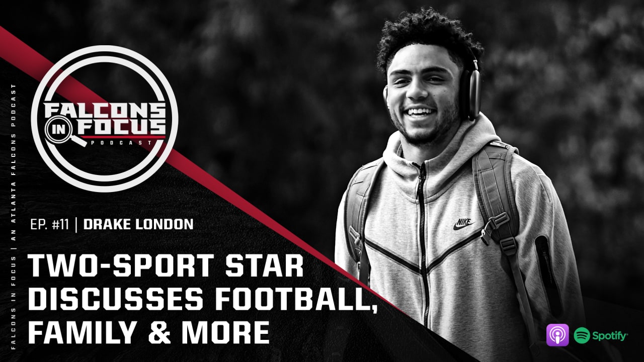 Drake London on football, family and life as a two-sport star | Falcons ...