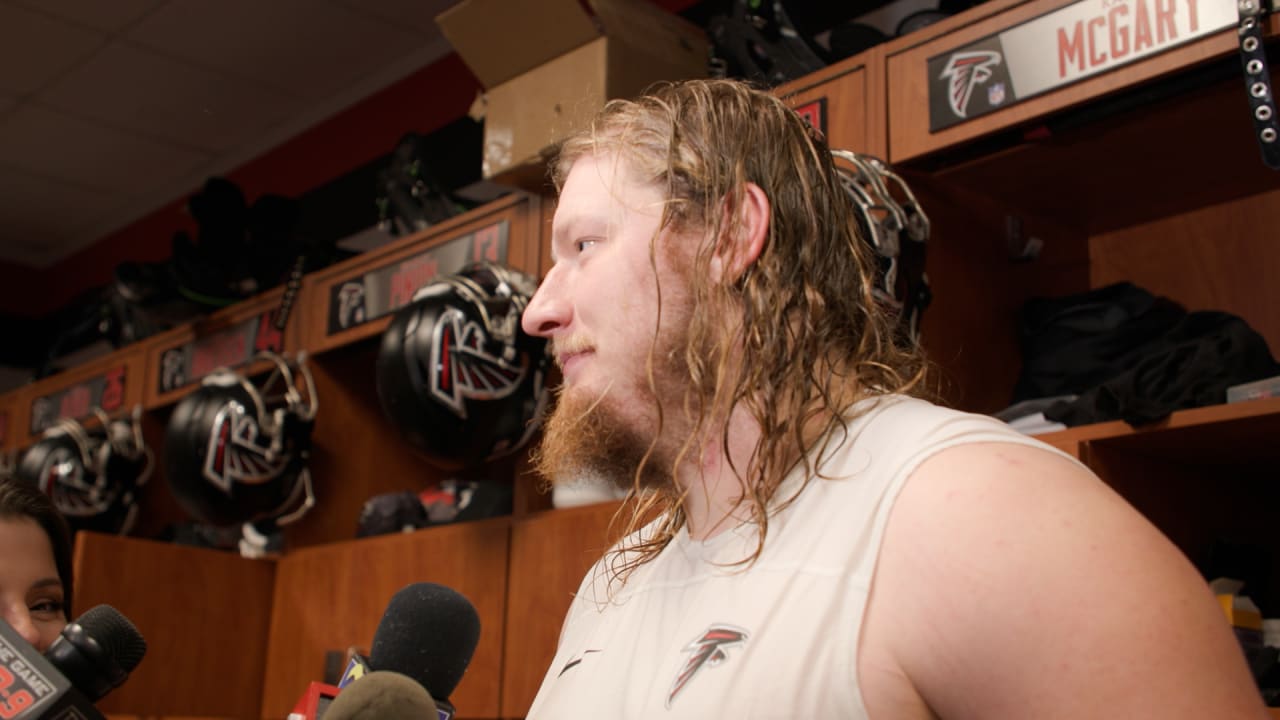 Kaleb McGary: 'There was a lot of excitement to get back to practice ...