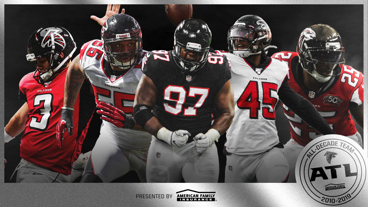 Atlanta Falcons All-Decade Team 2010 - 2019: Defense, special teams players