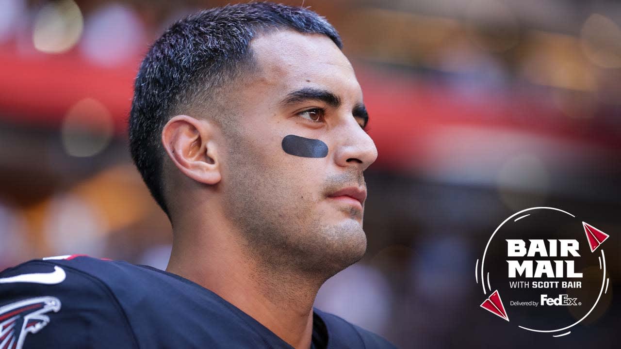 Bair Mail: On Marcus Mariota, Kyle Pitts in the red zone, Tyler ...