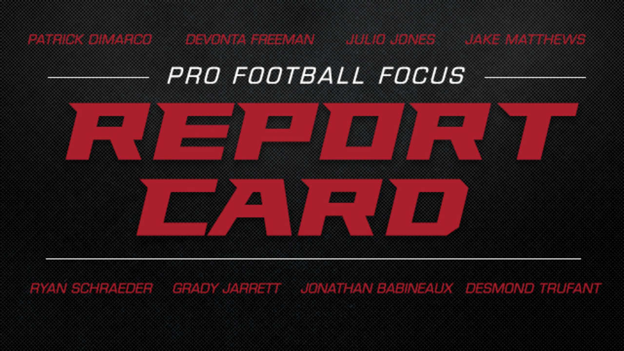Atlanta's Pro Football Focus Report Card