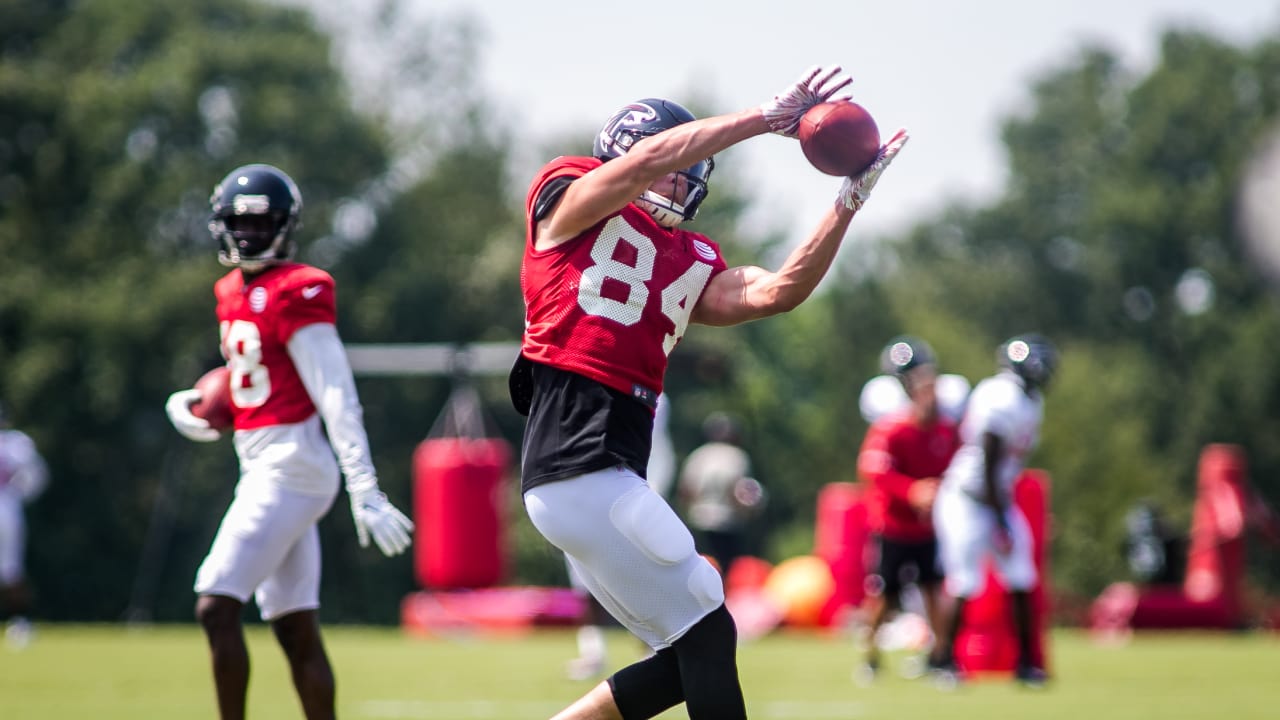 Falcons waive/injury settlement receiver Colby Pearson