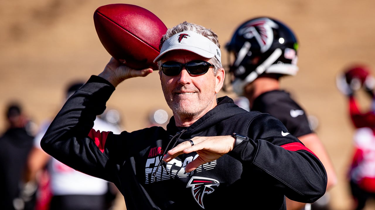 Dirk Koetter on the offensive line's performance, replacing Calvin Ridley