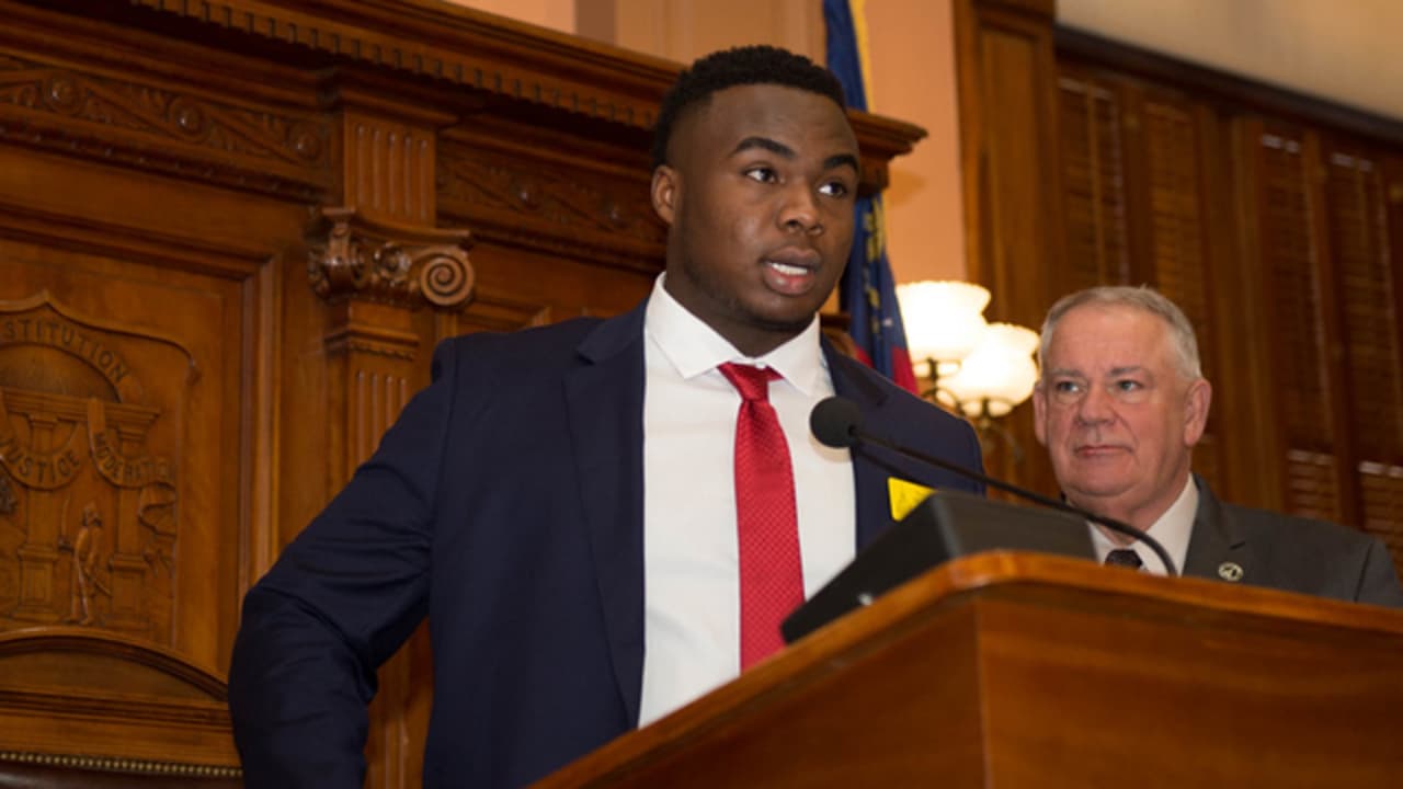 Jarrett Honored at GA State Capitol