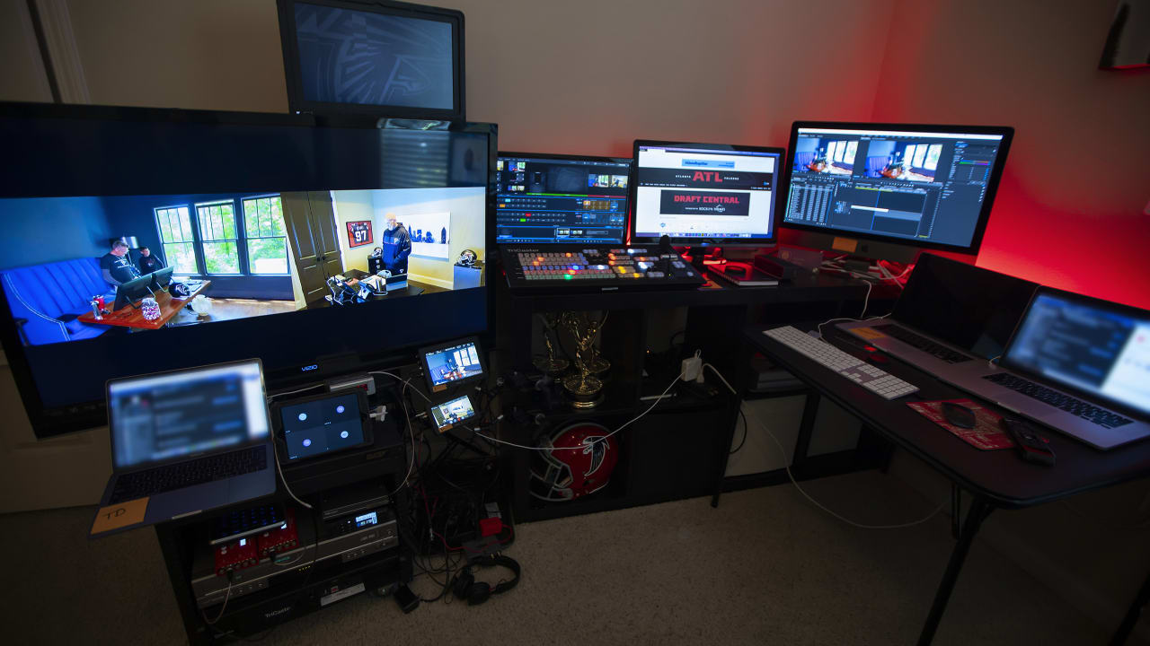 Creating the first-ever Falcons virtual draft