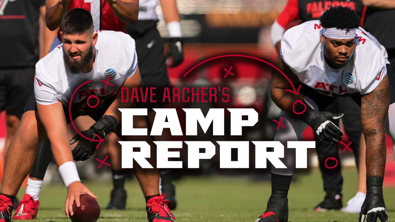 All eyes on Atlanta Falcons Offensive Line | AT&T Training Camp Report