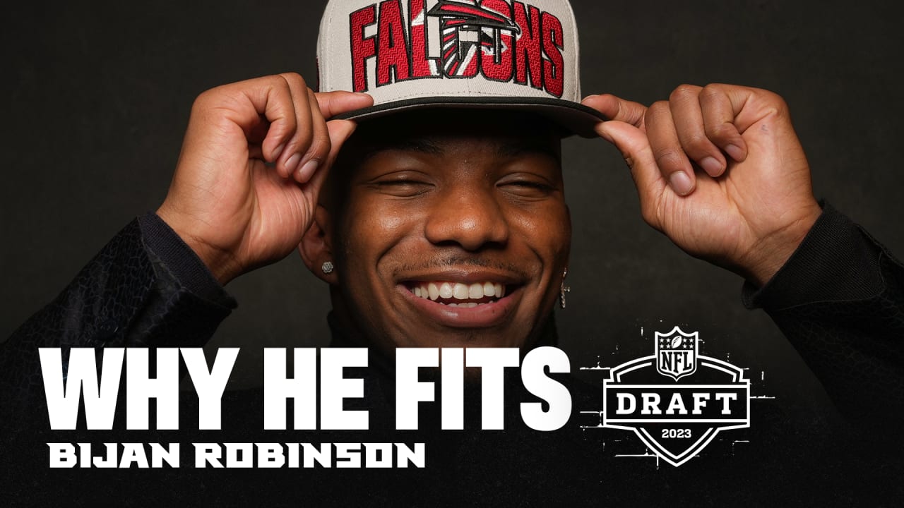 Why the Atlanta Falcons selected Bijan Robinson at eight | 2023 NFL Draft