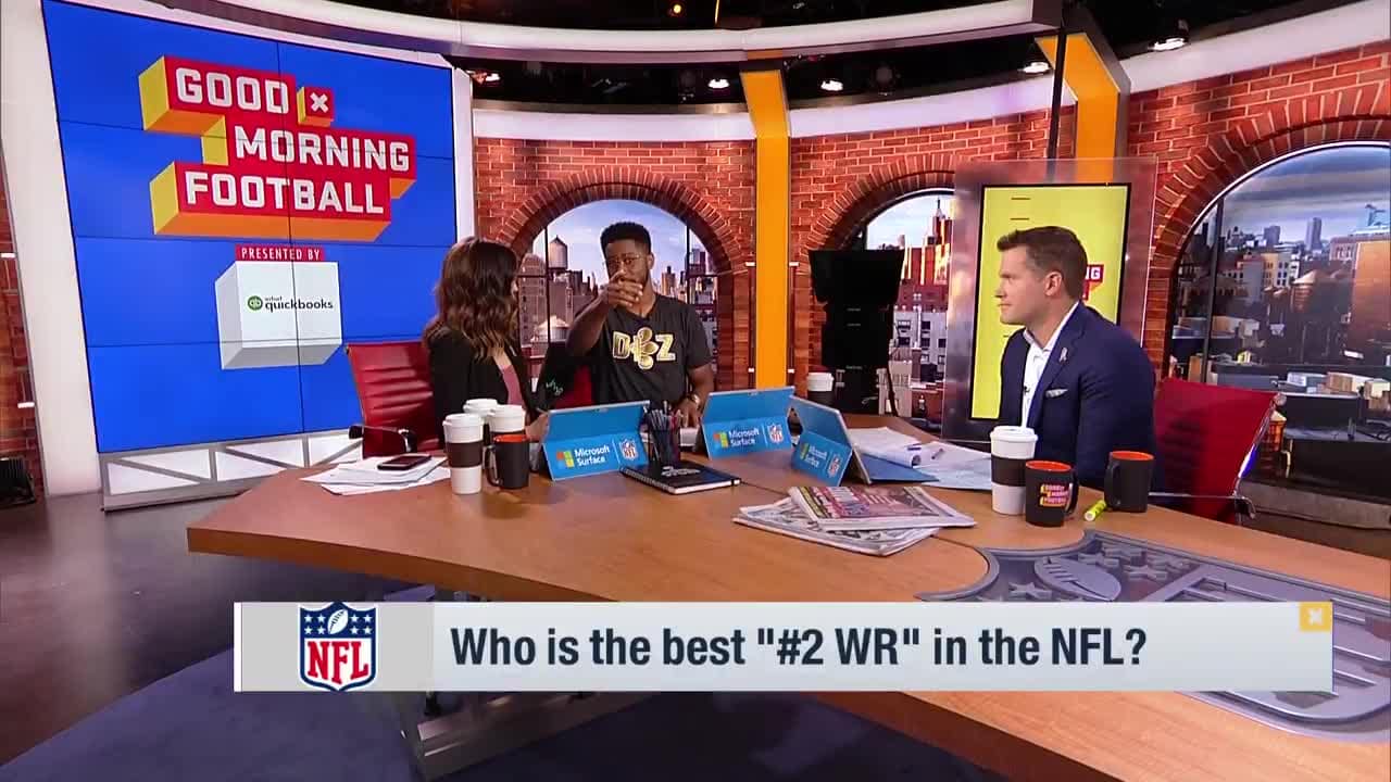 Who is the best number two WR in the league?