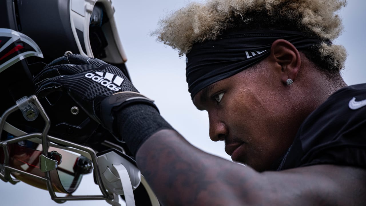 Mykal Walker at work | 2021 AT&T Training Camp Day 14