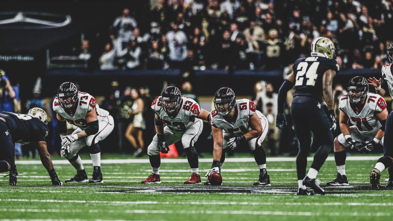 Dan Quinn says Falcons considering making changes along offensive line