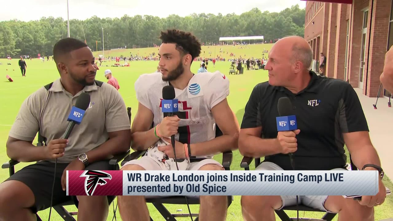 Drake London on entering second season with Desmond Ridder | 'Inside ...