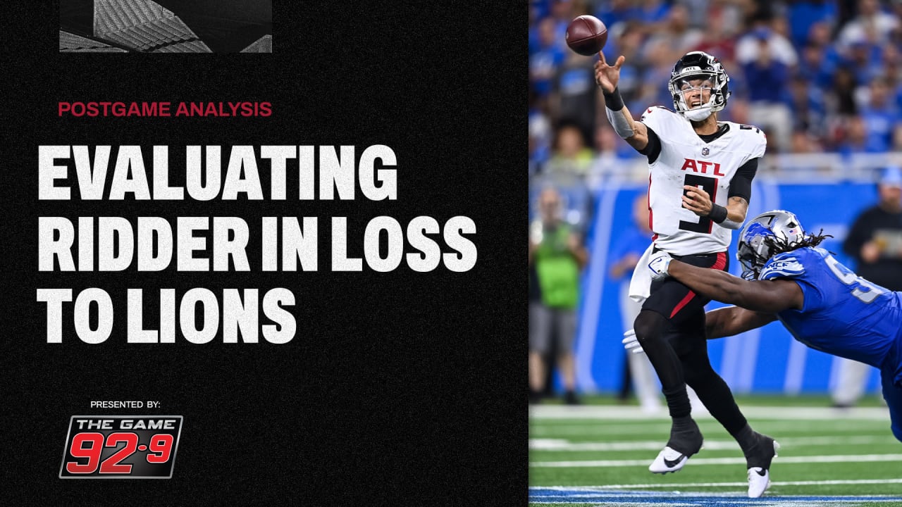 Falcons quarterback Desmond Ridder not worried about offensive line ...