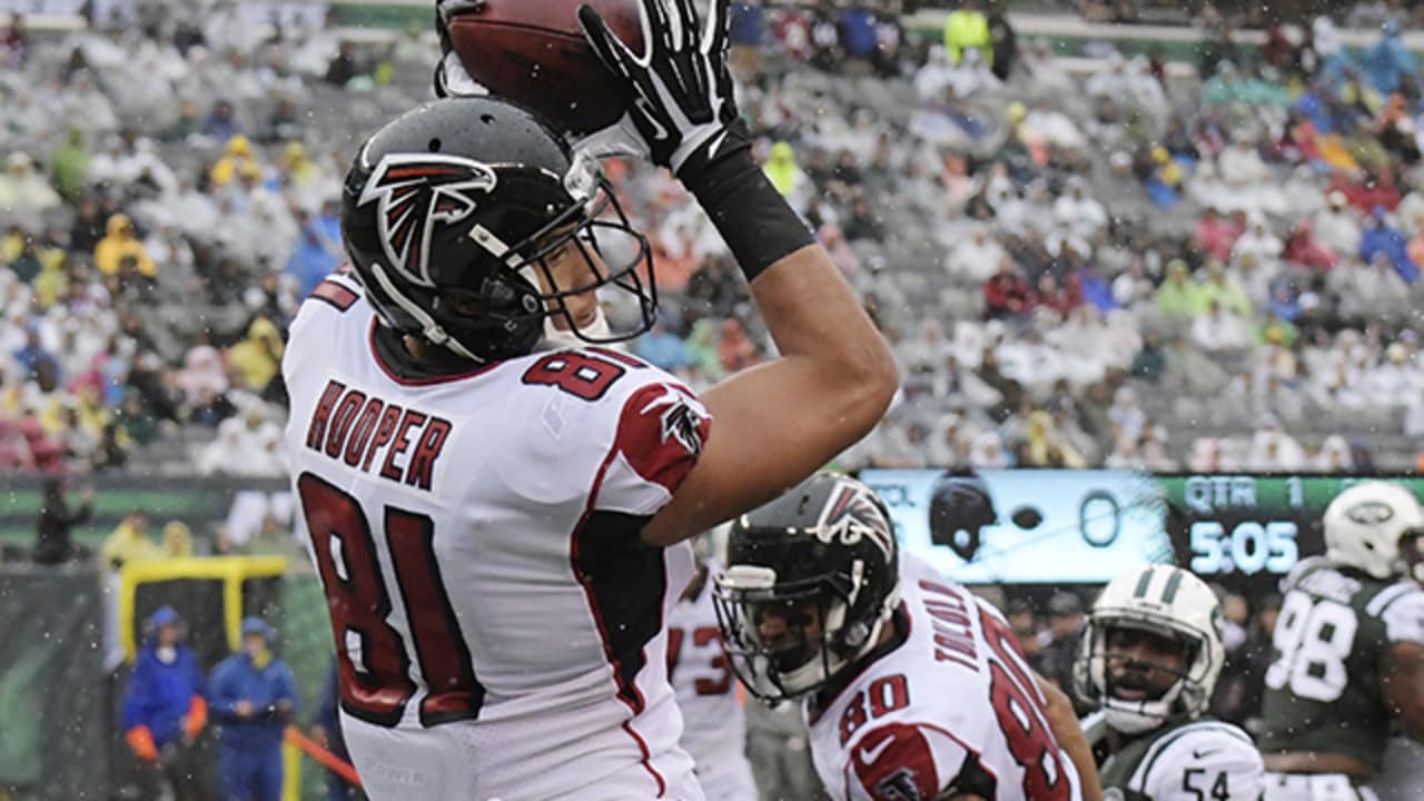 Austin Hooper's big first quarter helps Falcons answer Jets' early score