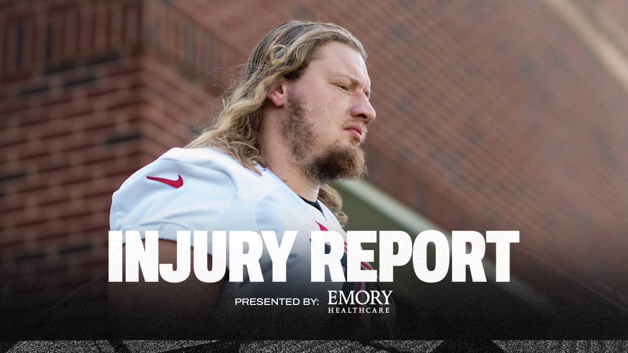 Falcons injury report: Three players limited in Wednesday practice ...