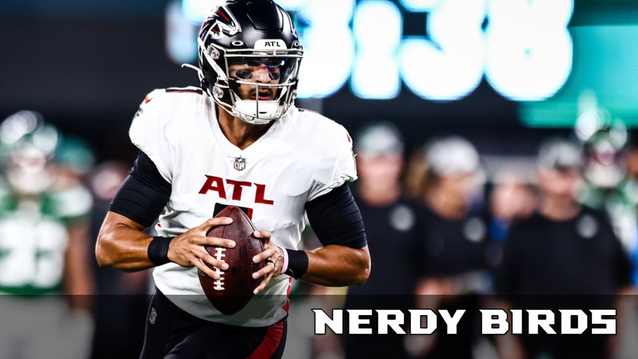 Nerdy Birds: Marcus Mariota, A.J. Terrell, Jake Matthews, and key stats ...