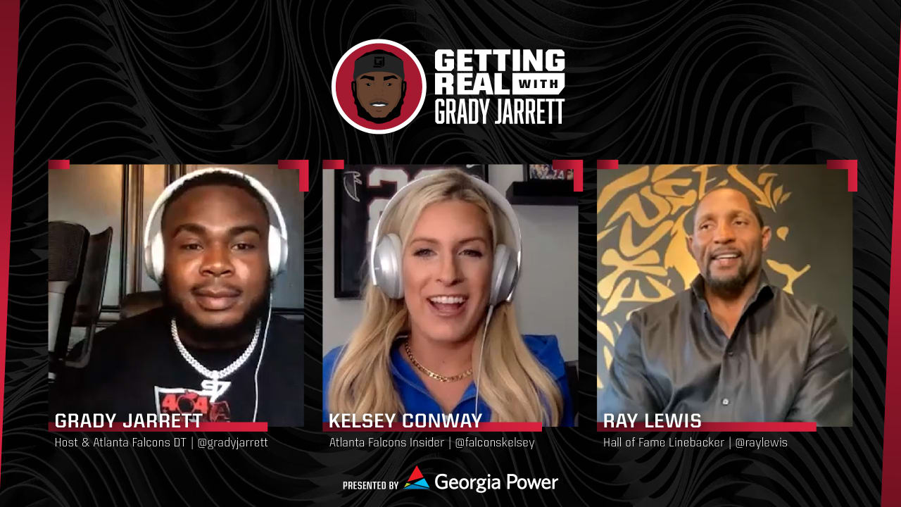 Getting Real with Grady Jarrett Podcast | Ray Lewis on resilience ...