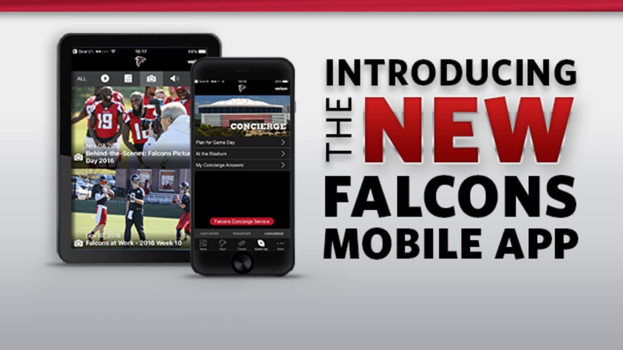 Falcons Launch New Mobile App