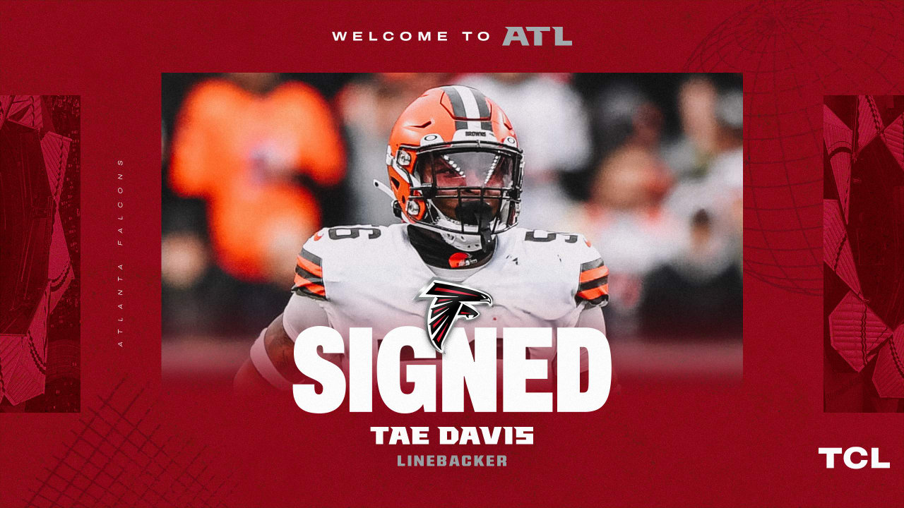 Falcons sign linebacker Tae Davis to one-year deal