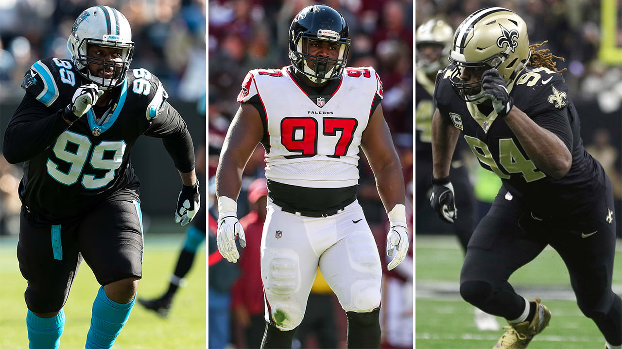 Ranking the NFC South’s defensive line groups: Falcons looking to ramp ...