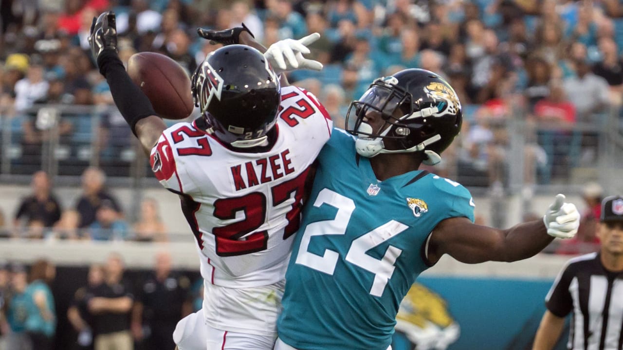 Damontae Kazee continues to make an impact during the Falcons’ preseason