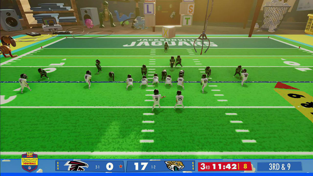 Drake London Scores Falcons First Td In Andys Room