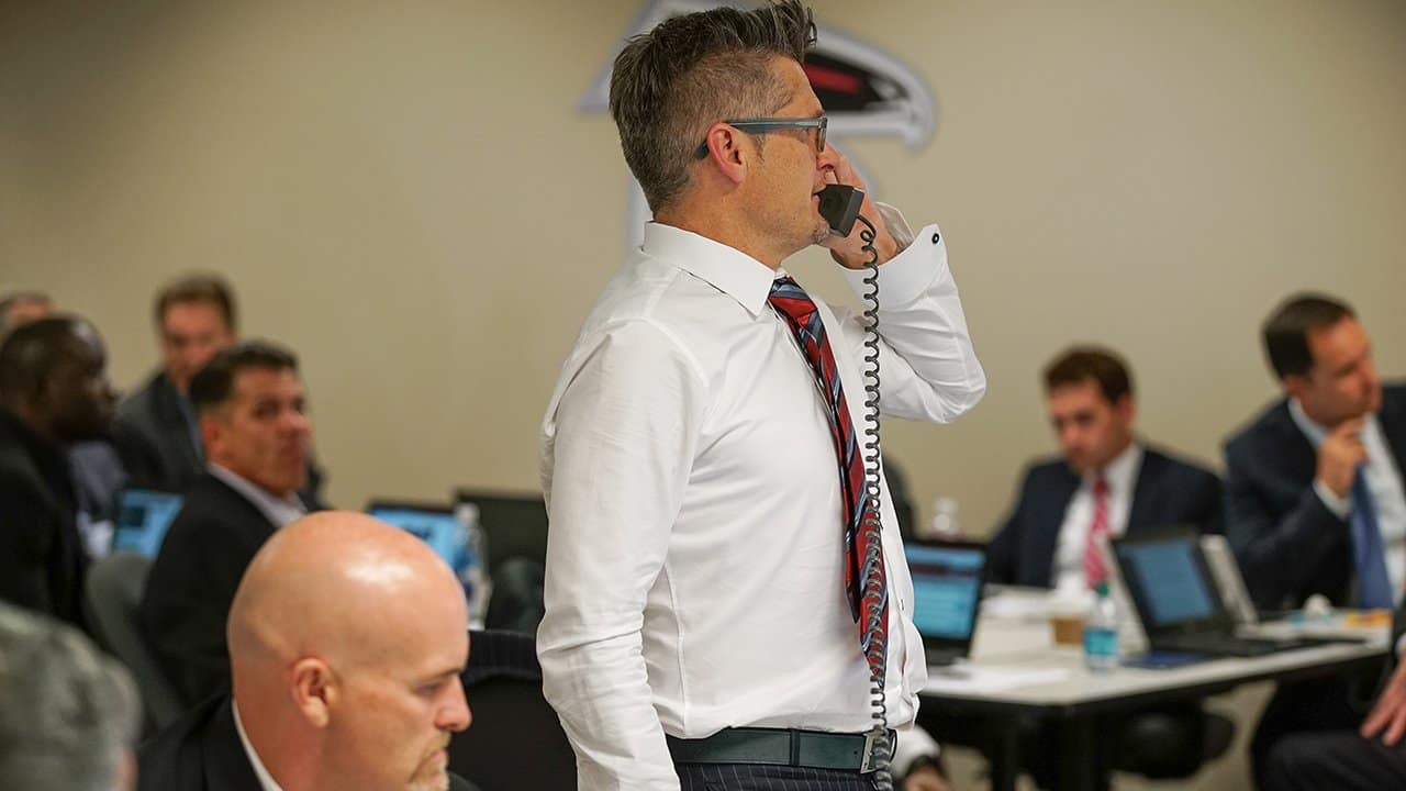 Takkarist McKinley Draft Room Phone Call