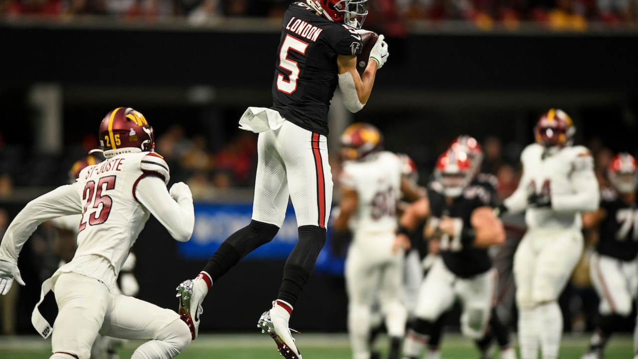 Every Drake London catch from 125-yard game in Week 6