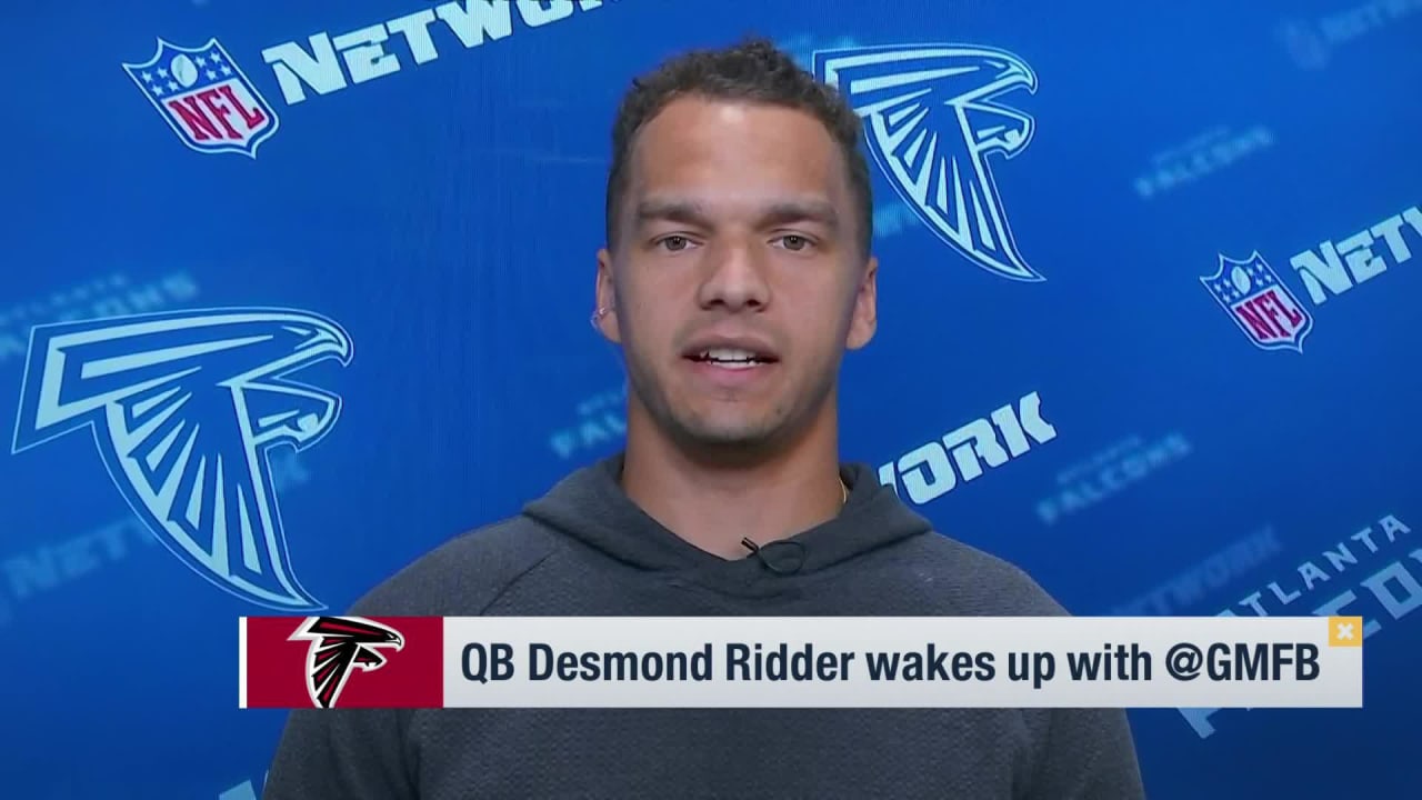 Desmond Ridder talks Falcons big offseason moves, NFL Draft on 'GMFB'