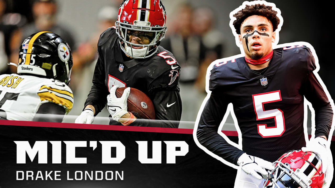 Drake London is mic'd up for career-high game | Mic'd Up