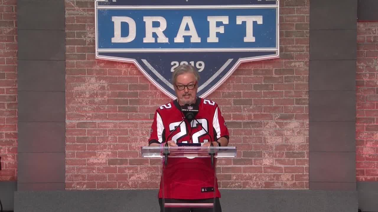 Watch: Atlanta Falcons select Charleston defensive end John Cominsky No ...