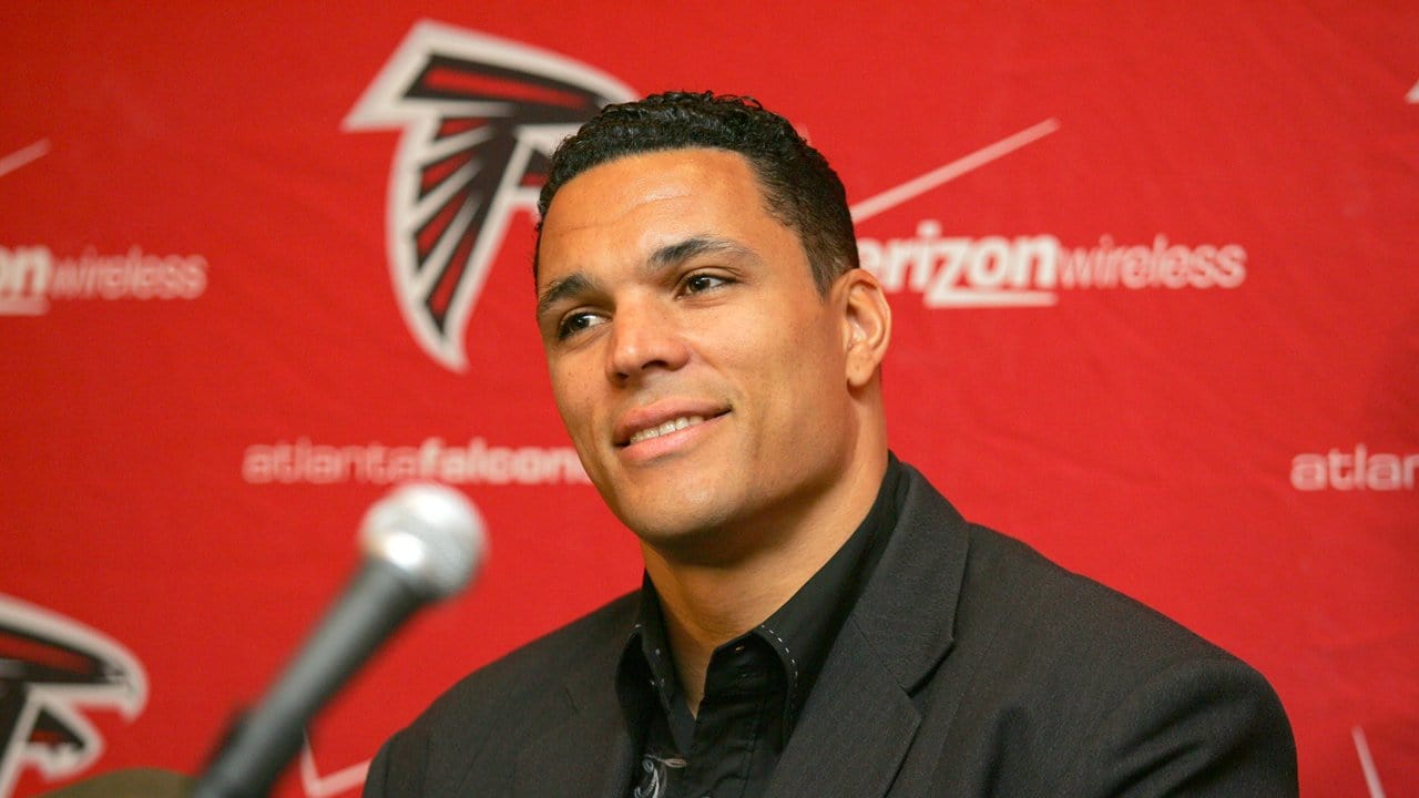 Falcons Introduce Tony Gonzalez