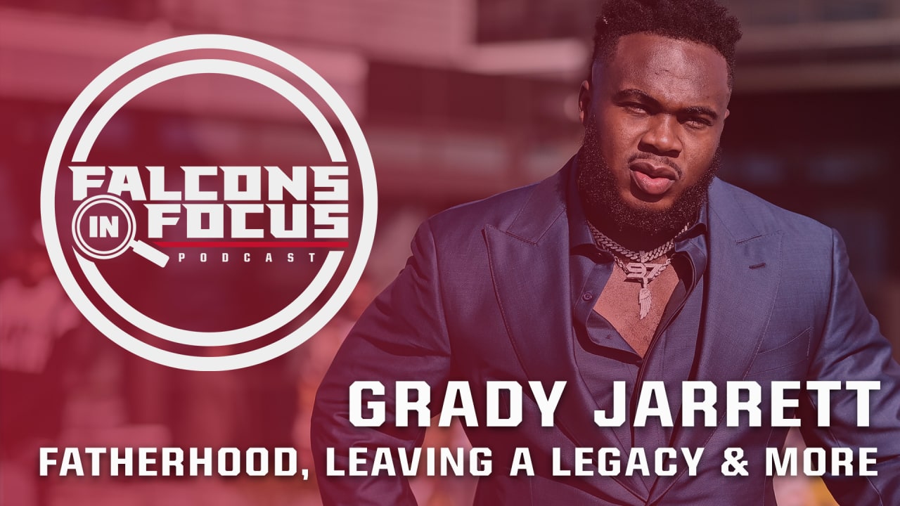 Grady Jarrett gets personal discussing fatherhood, football lasting ...