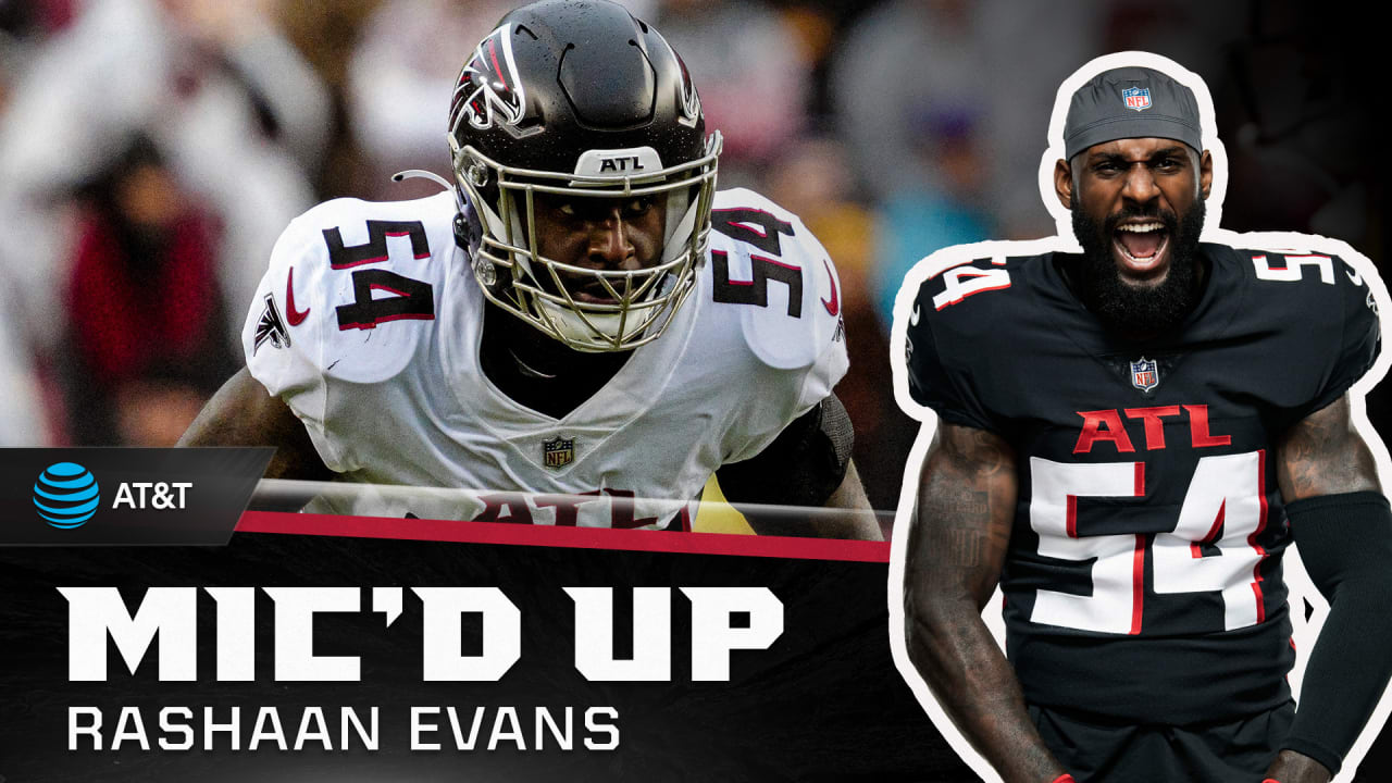 Tackle machine Rashaan Evans is mic'd up against the Washington ...