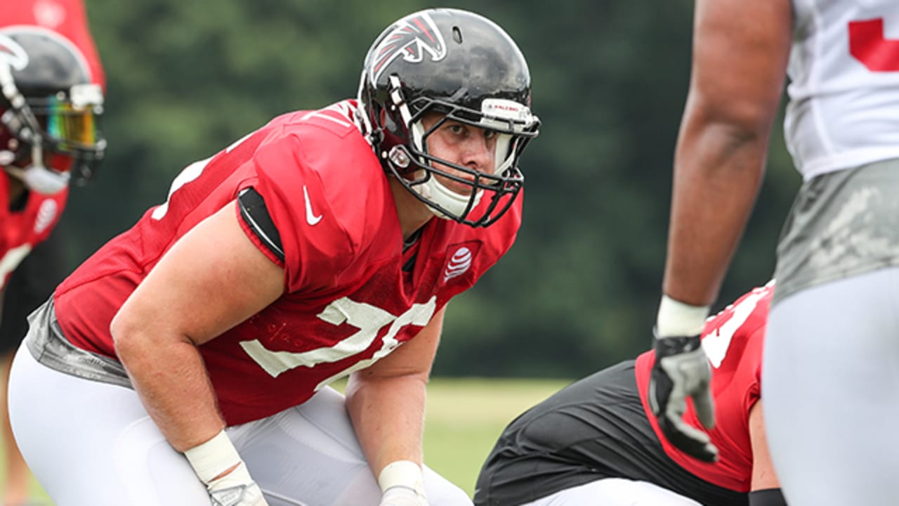 Ryan Schraeder leaves Falcons practice with a cut; competition at ...