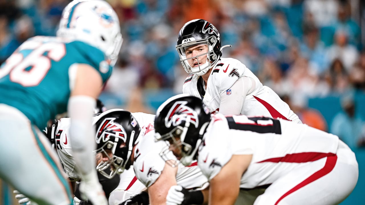 'That's what I'm working for now': Logan Woodside relishing Falcons ...