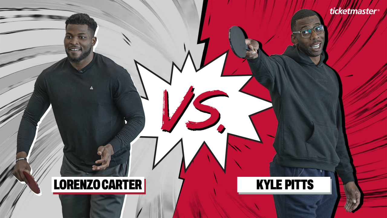 Florida's Kyle Pitts vs. Georgia's Lorenzo Carter | NFL players play ...