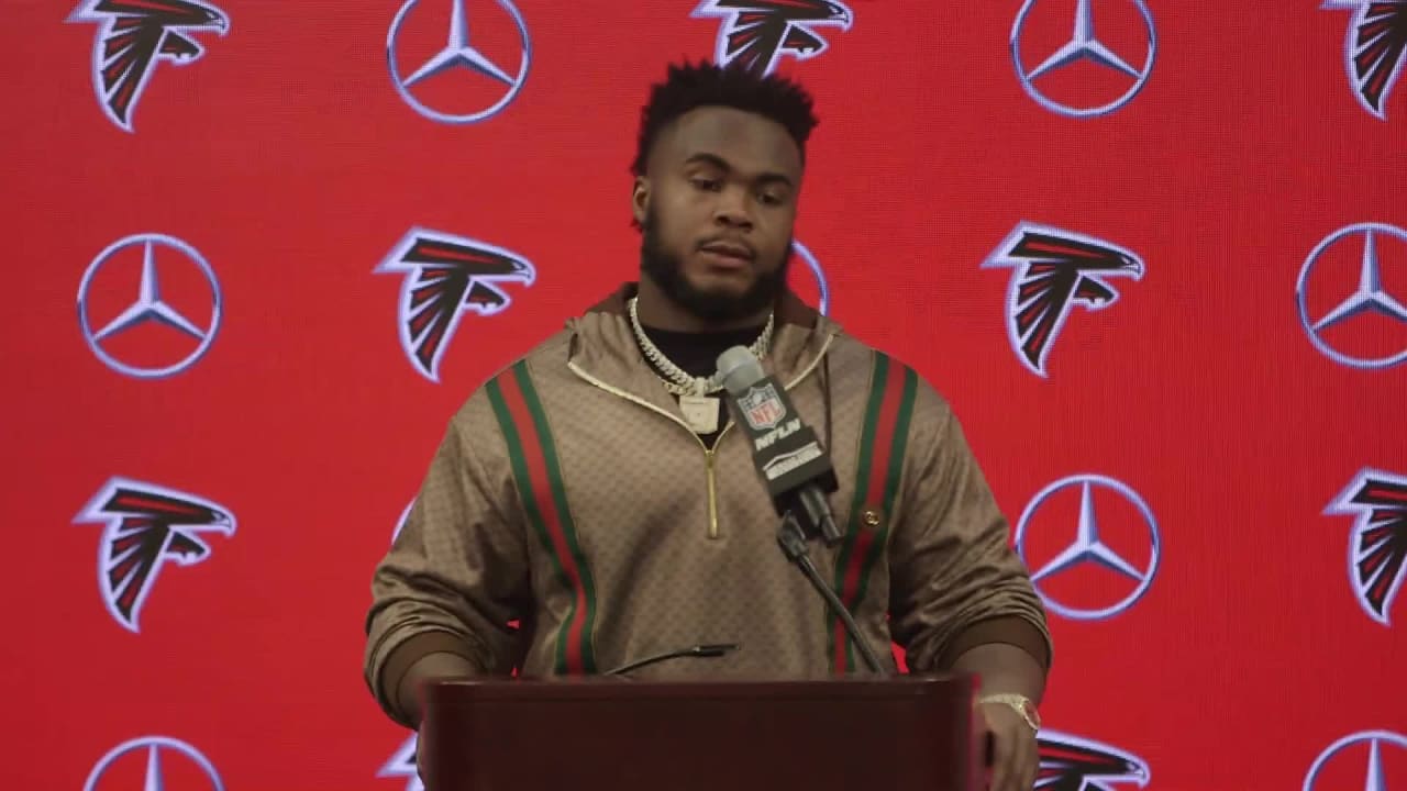 Grady Jarrett on it being "too early to be speaking on next year"